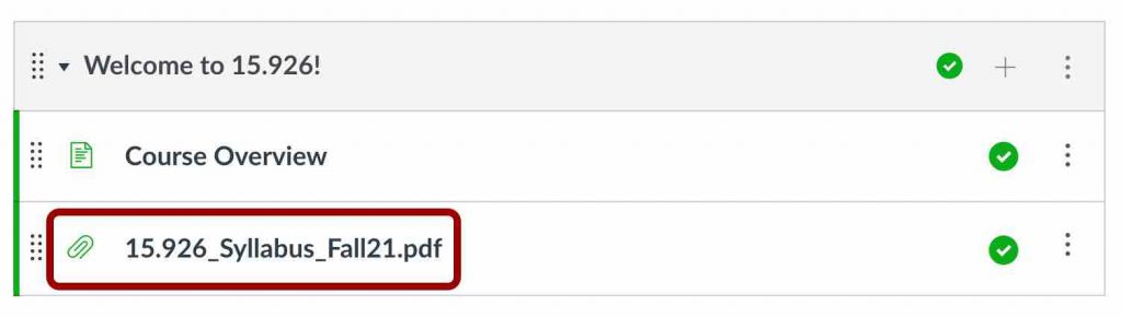 How to Add a Syllabus to a Canvas Course - MIT Sloan Teaching & Learning Technologies