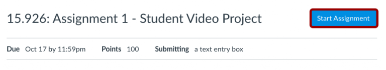 How to Record and Submit a Video Project in Canvas - MIT Sloan Teaching ...