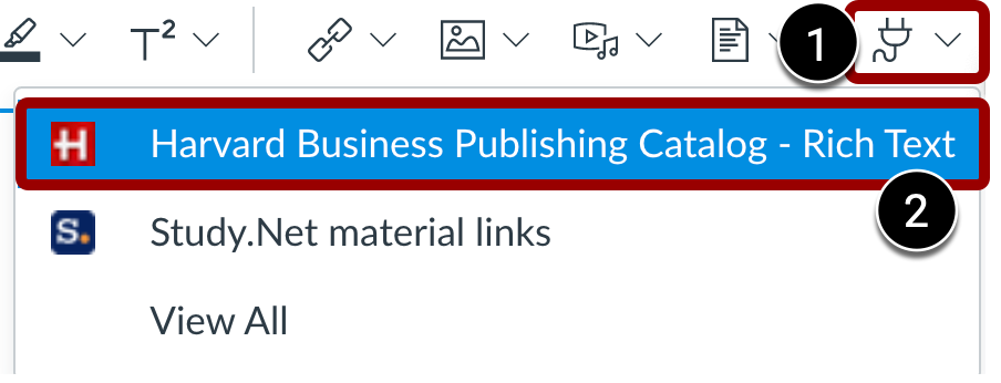 How to Add Harvard Business Publishing (HBP) Content to a Canvas Course ...