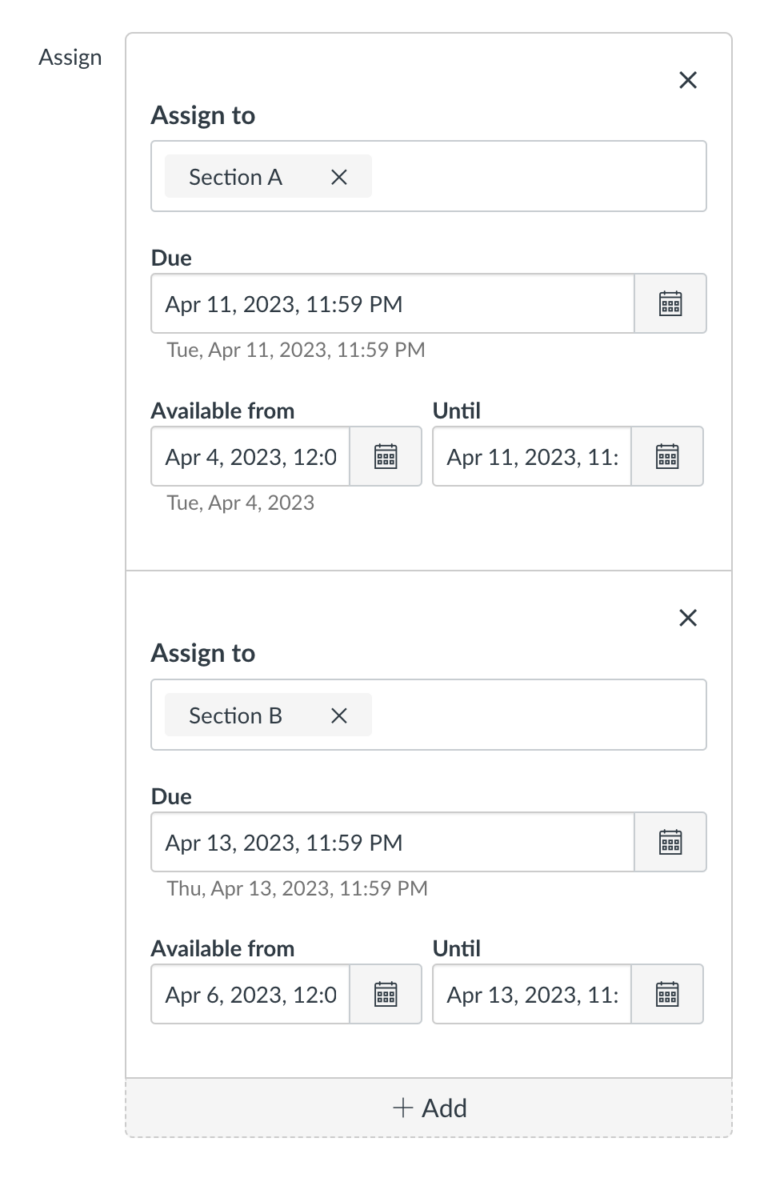 How to Manage Multiple Sections in Your Canvas Course - MIT Sloan Teaching & Learning Technologies