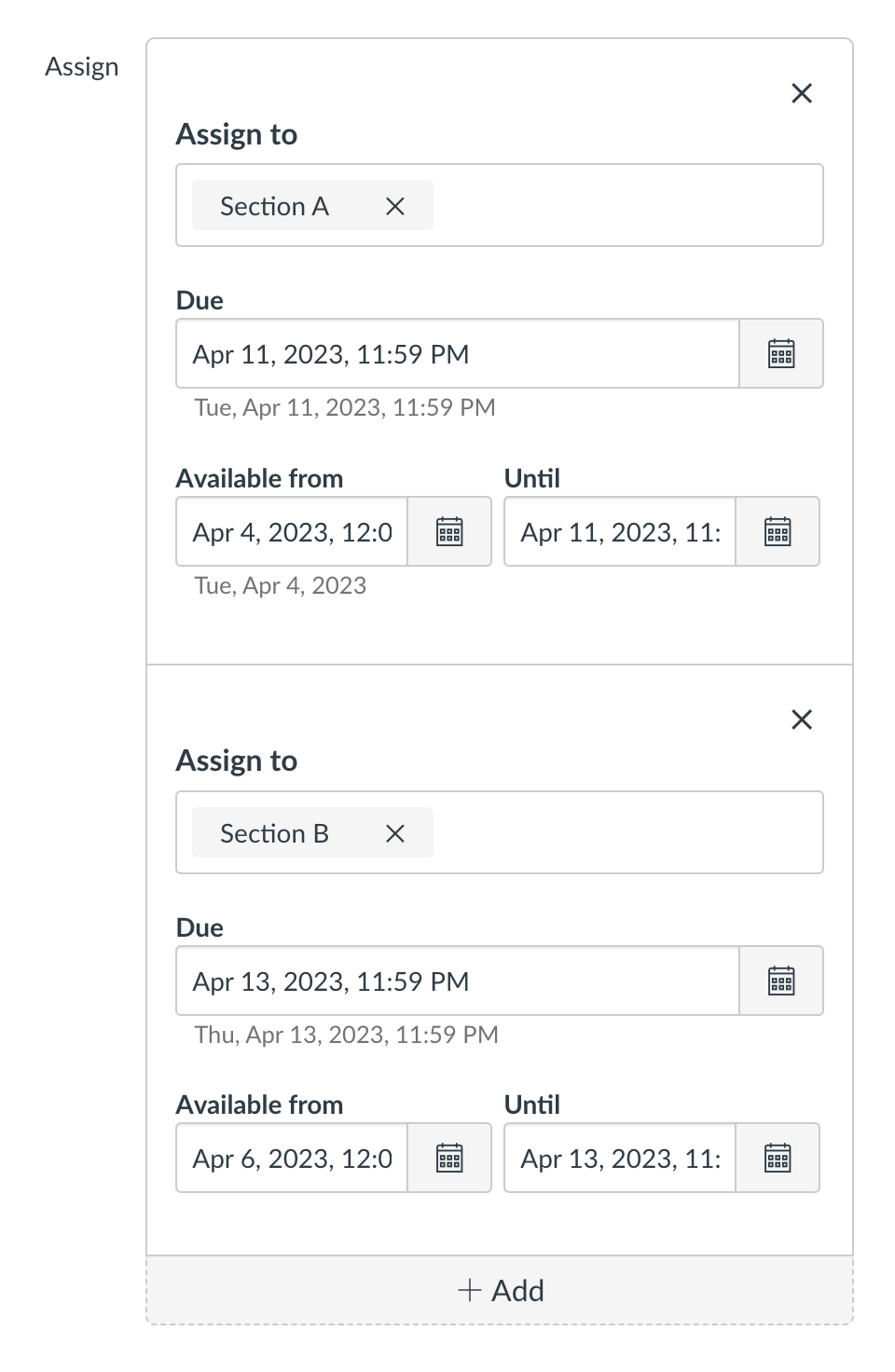 How to Manage Multiple Sections in Your Canvas Course - MIT Sloan Teaching & Learning Technologies