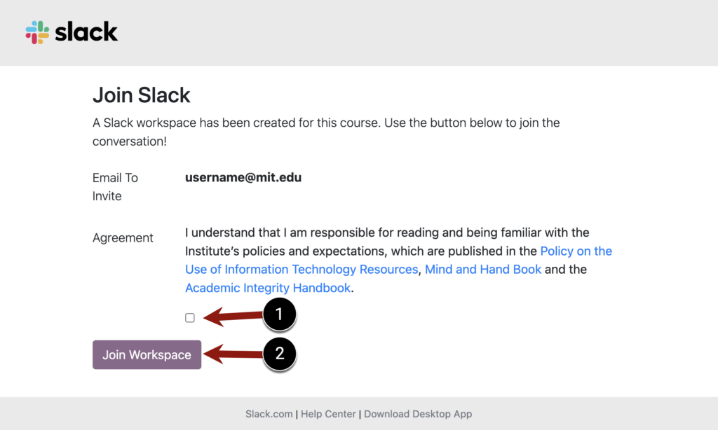 How to Join a Slack Workspace from a Canvas Course - MIT Sloan Teaching & Learning Technologies