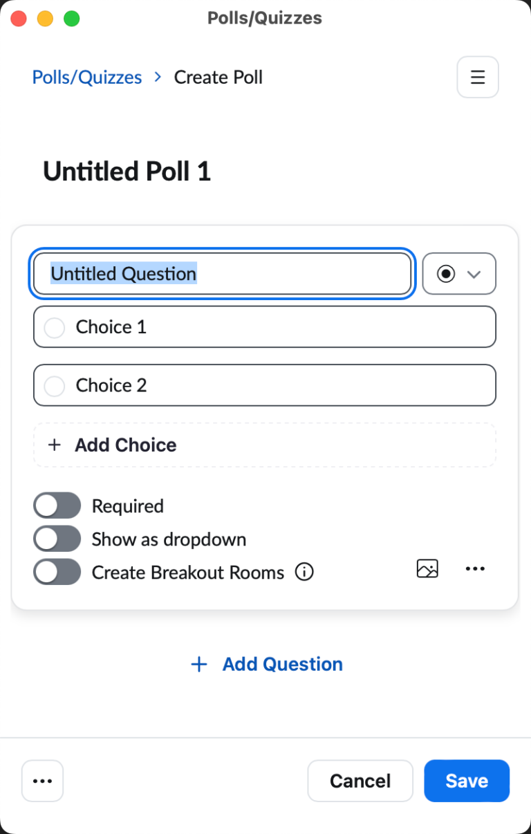 How to Create and Launch a Poll using Zoom - MIT Sloan Teaching ...