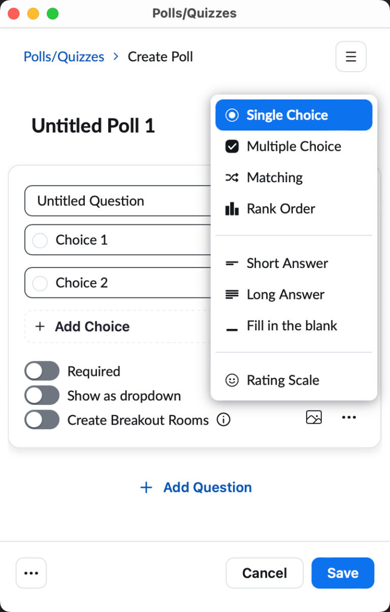 How to Create and Launch a Poll using Zoom - MIT Sloan Teaching ...