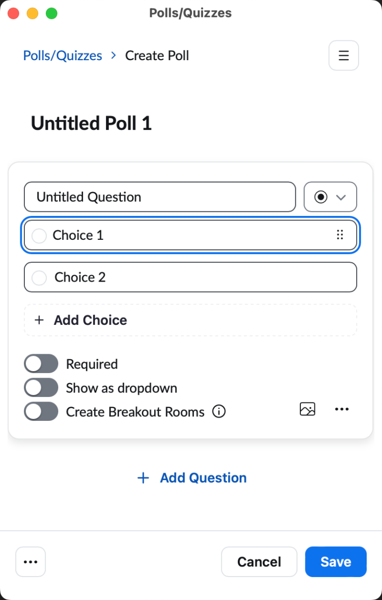 How to Create and Launch a Poll using Zoom - MIT Sloan Teaching ...