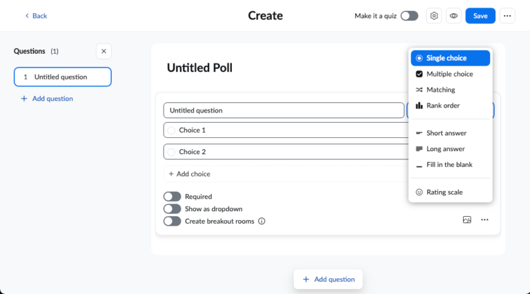 How to Create and Launch a Poll using Zoom - MIT Sloan Teaching ...